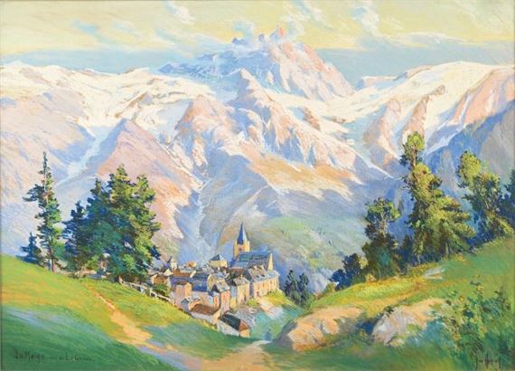 Emile Appay | La Meije vue de la Grave | MutualArt