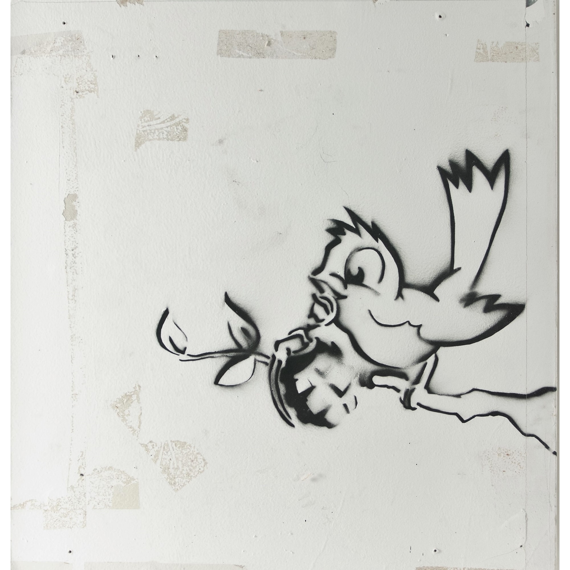Banksy | Bird with Grenade (2002) | MutualArt