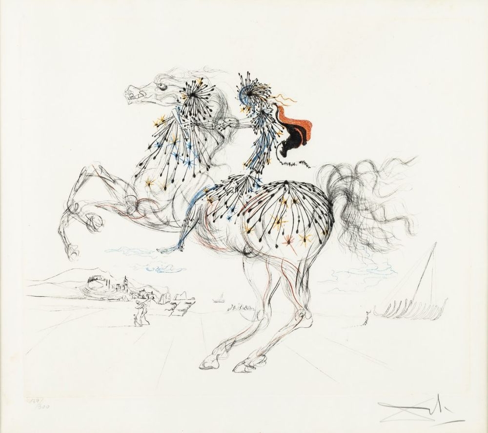 Salvador Dalí | La Chevauchée | MutualArt
