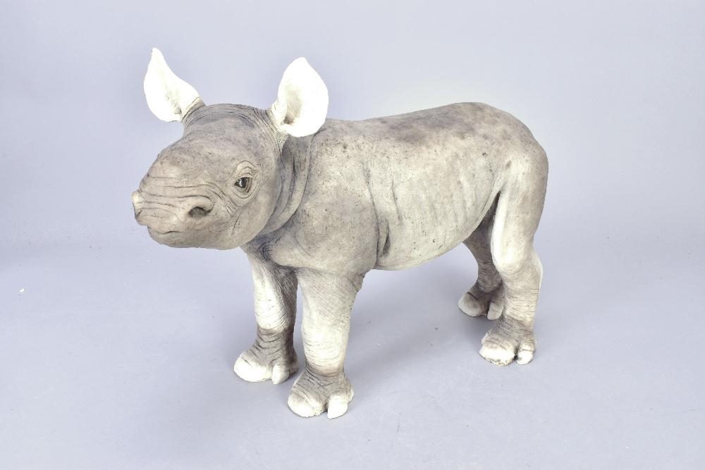 Nick Mackman | Baby Rhino | MutualArt