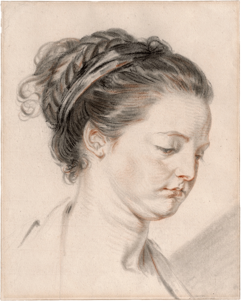 Jean-Baptiste Greuze | LE CONCERT DE LUTH DANS L’AUBERGE | MutualArt