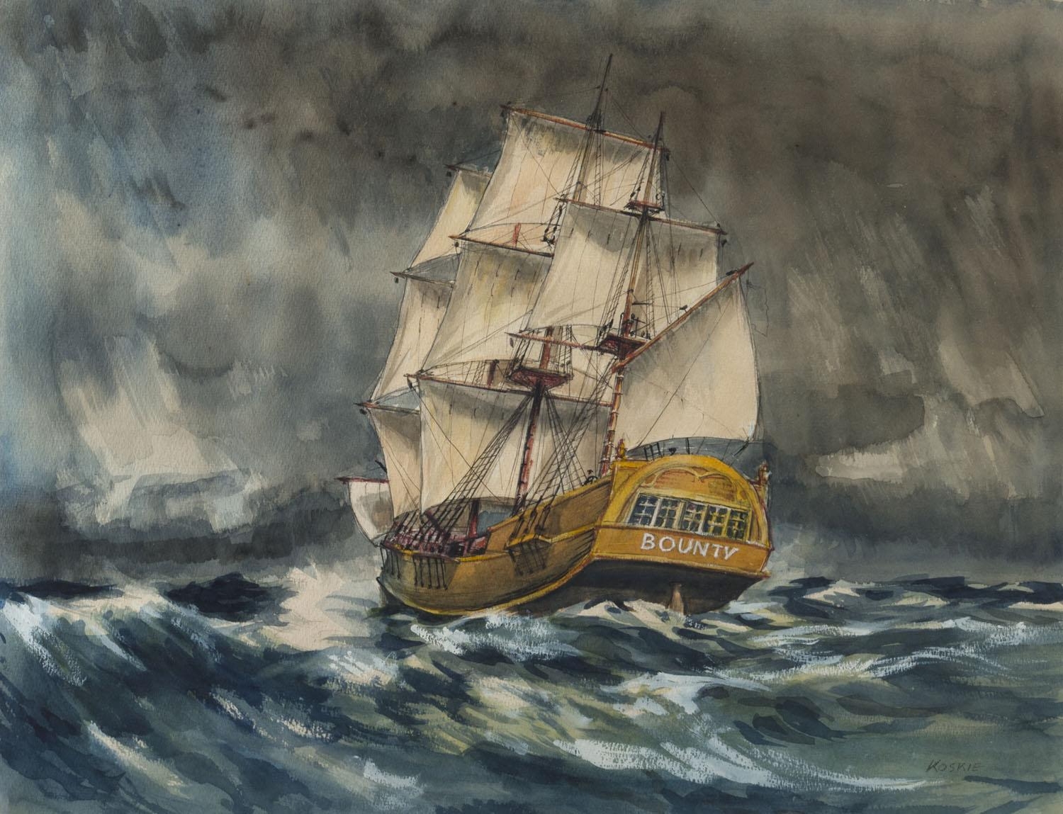 Jack Koskie | Captain William Bligh's Bounty | MutualArt