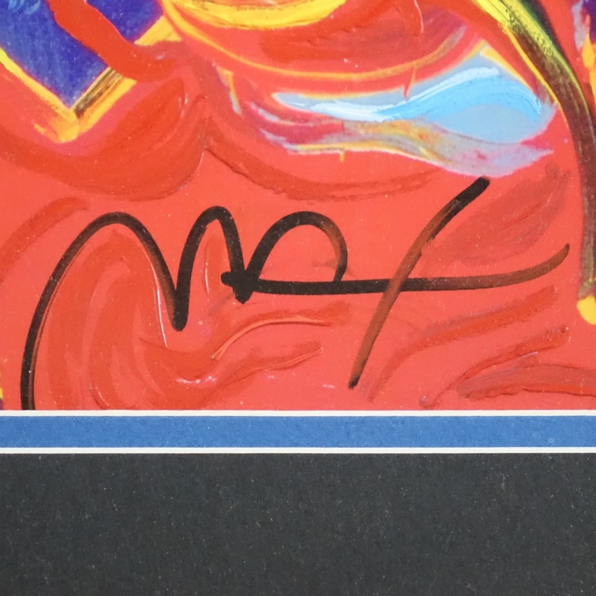 Peter Max | Woman in Love | MutualArt