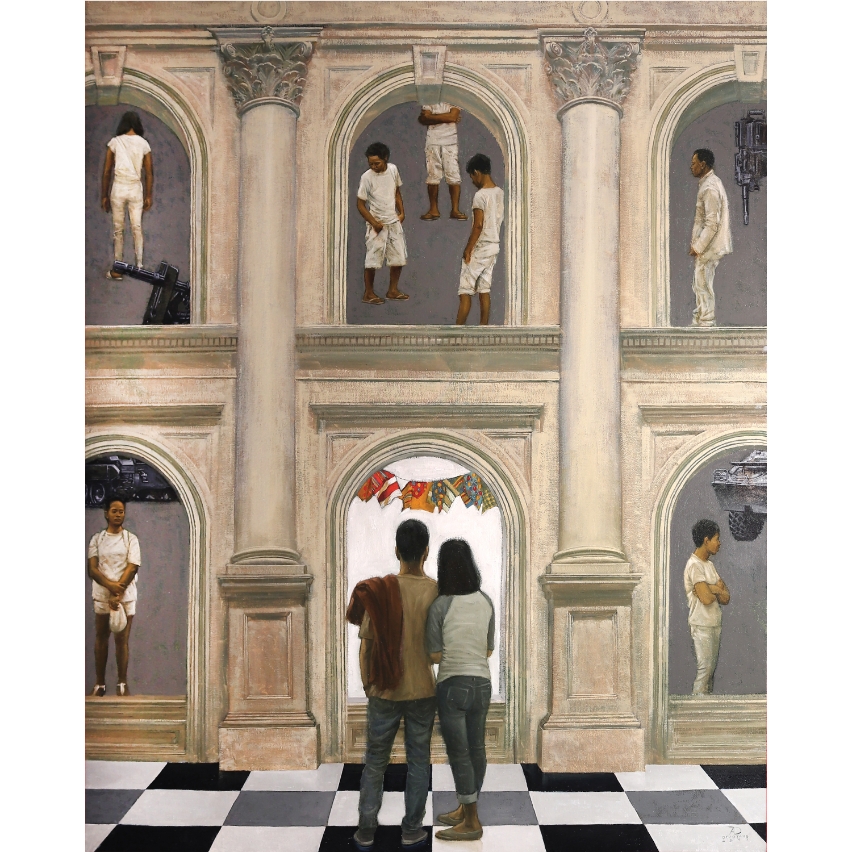 Antipas Delotavo | Untitled (White Edifice Series) (2017) | MutualArt