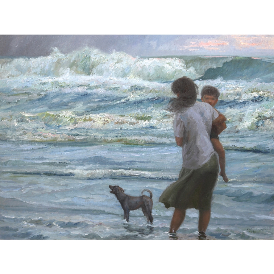 Romulo Galicano | Naghihintay ng Kanyang Mahal (1987) | MutualArt