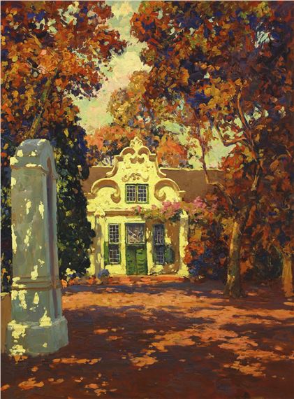 Edward Roworth | orgenster, South Africa, a Cape Dutch house, now a ...