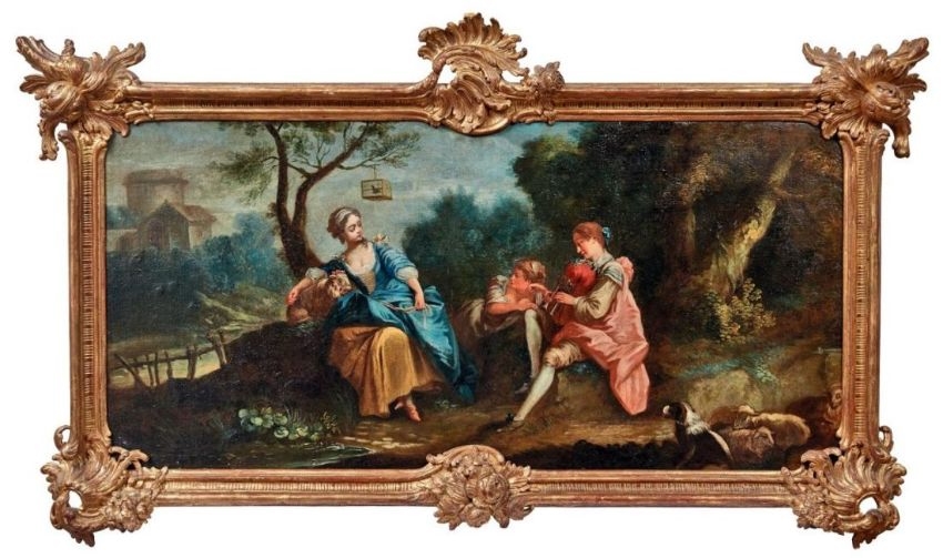 François Boucher | Shepherd scene | MutualArt