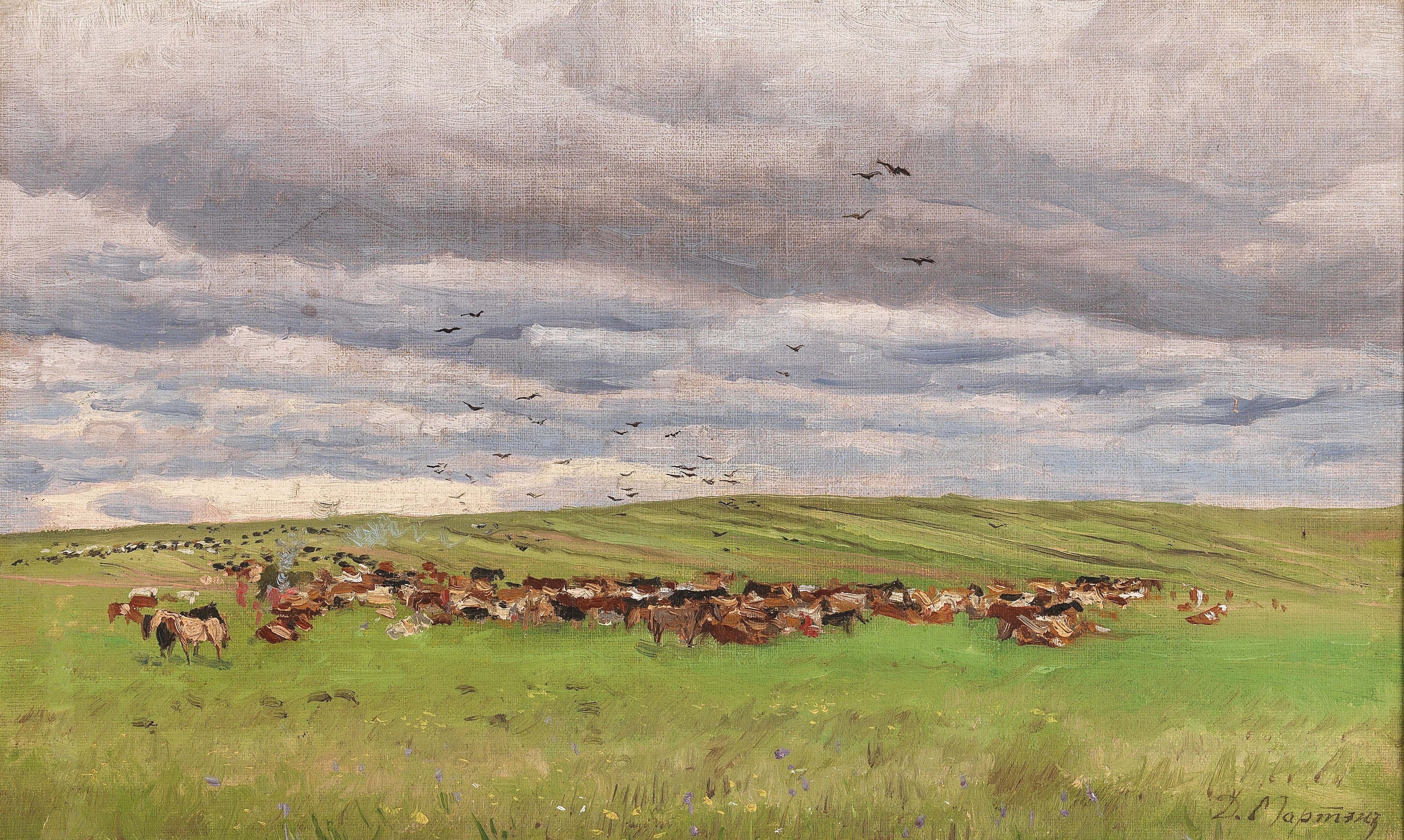 Dimitri Emil'evichMarten | Herde (1895) | MutualArt
