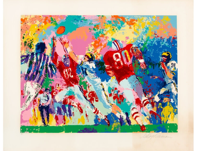 LeRoy Neiman | Group of Three College Football Prints (Circa 1973 ...