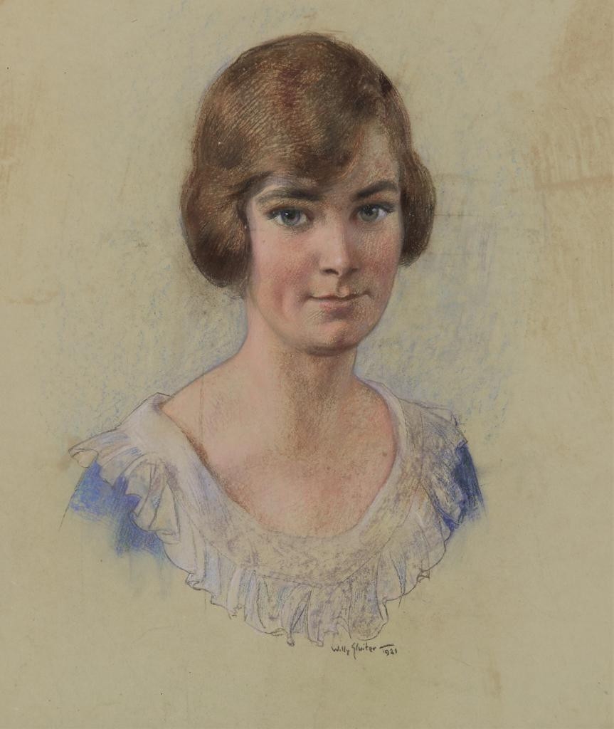 Willy Sluiter | Portrait of a lady (1921) | MutualArt