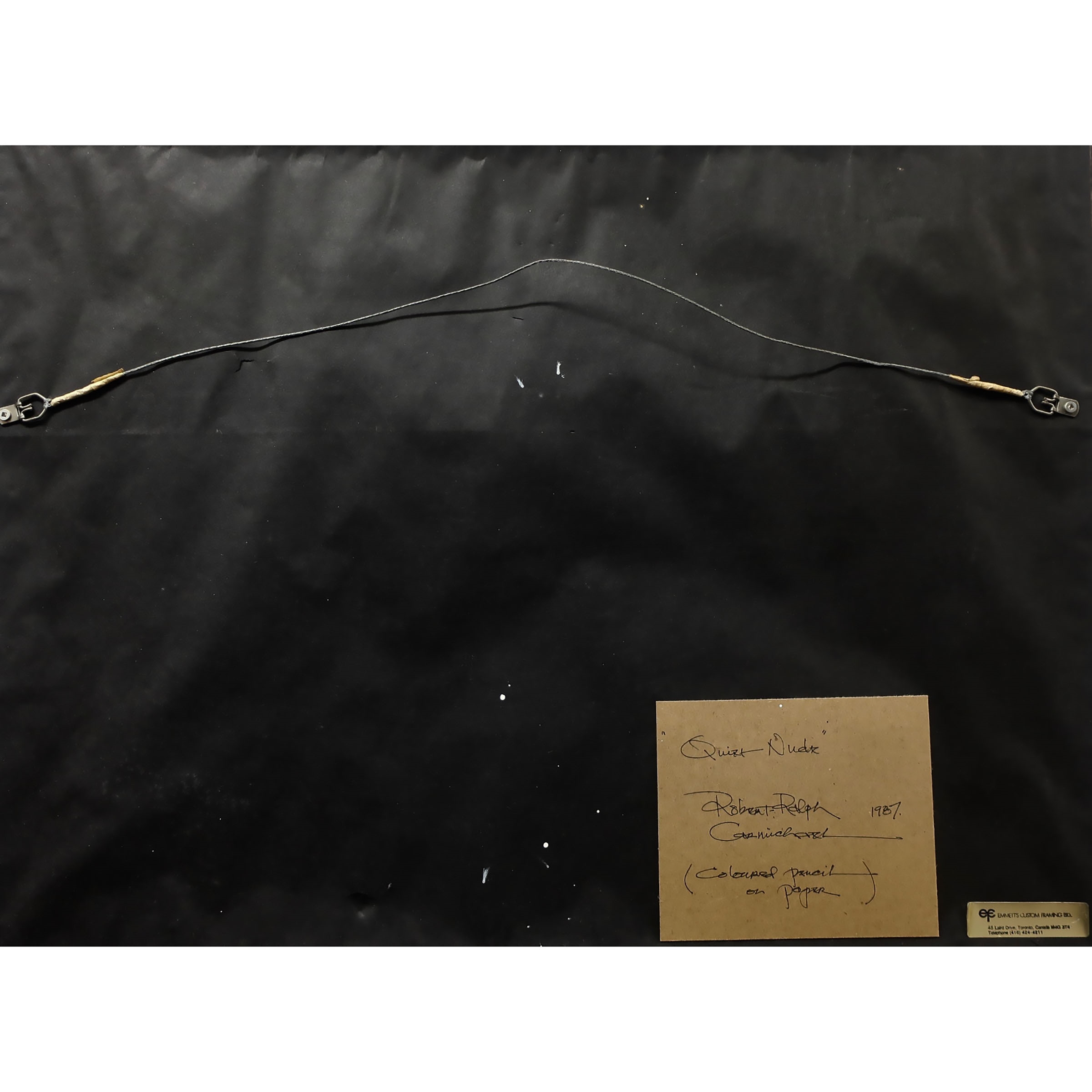 Robert Ralph Carmichael | QUIET NUDE (1987) | MutualArt