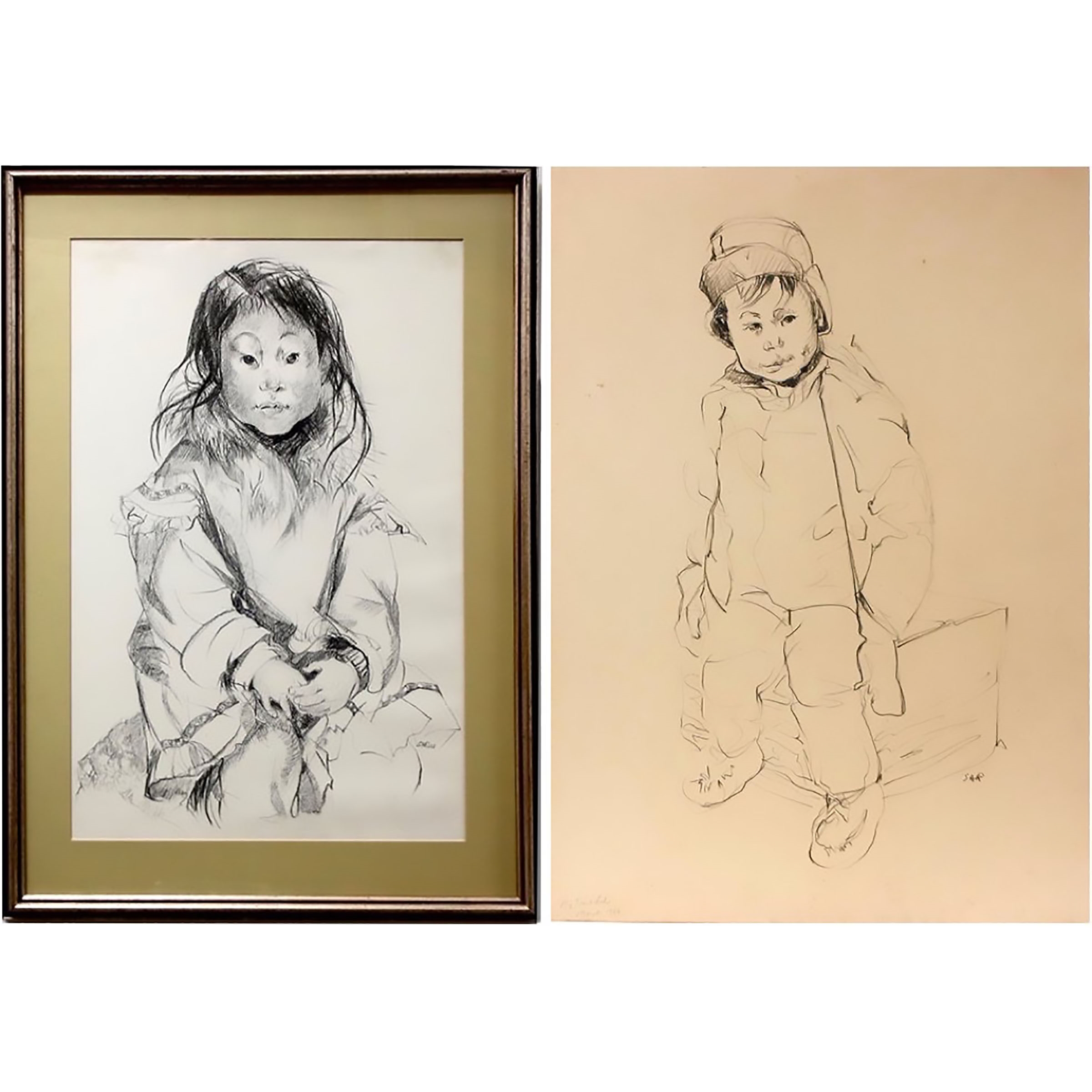 Susan Adrina Ross | PORTRAIT STUDIES OF A YOUNG INDIGENOUS GIRL AND BOY ...