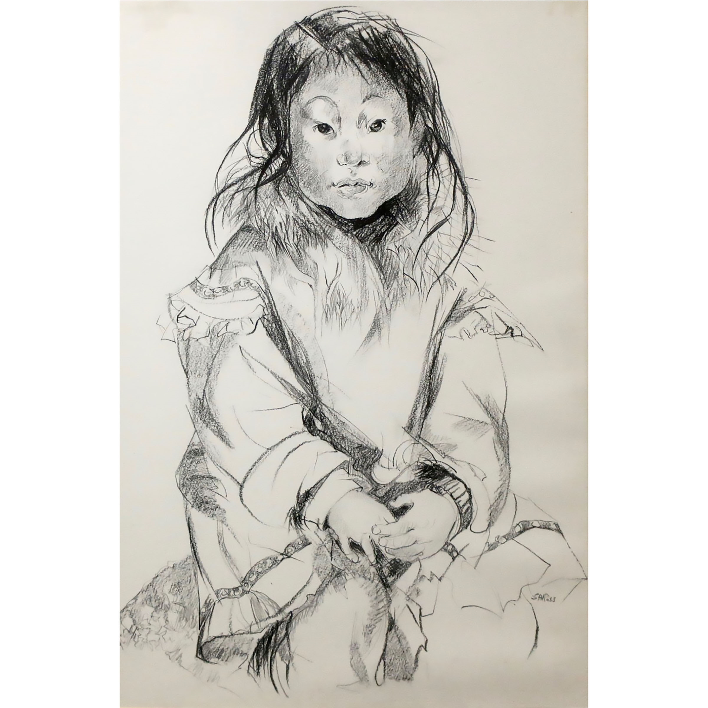 Susan Adrina Ross | PORTRAIT STUDIES OF A YOUNG INDIGENOUS GIRL AND BOY ...