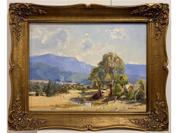 Alfred Coleman | A Glimpse of Buffalo (1944) | MutualArt