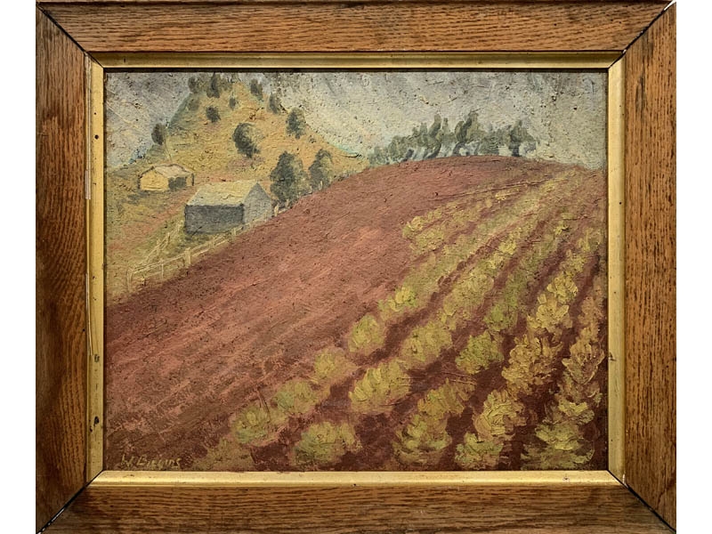 Winifred Knight | Cabbage Field (Circa 1945) | MutualArt