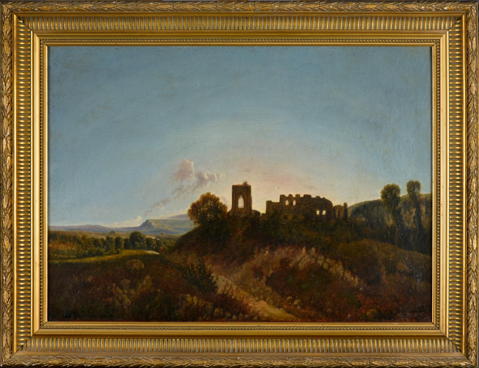 Jean Achard | Vue du chateau de Beauvoir-en-Royans | MutualArt