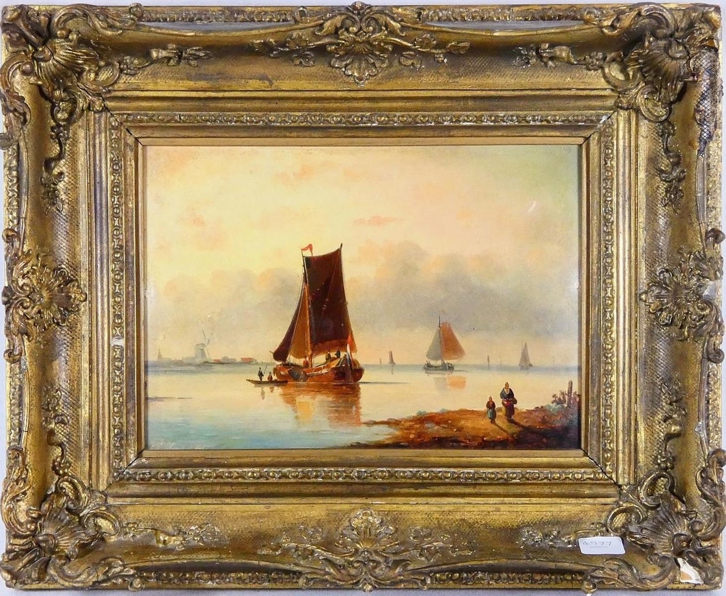 Jacob ten Hagen | Sails in the Sunset | MutualArt