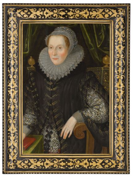 John Bettes Ii | Portrait of Joan Stint, Mrs George Evelyn (1550-1613 ...