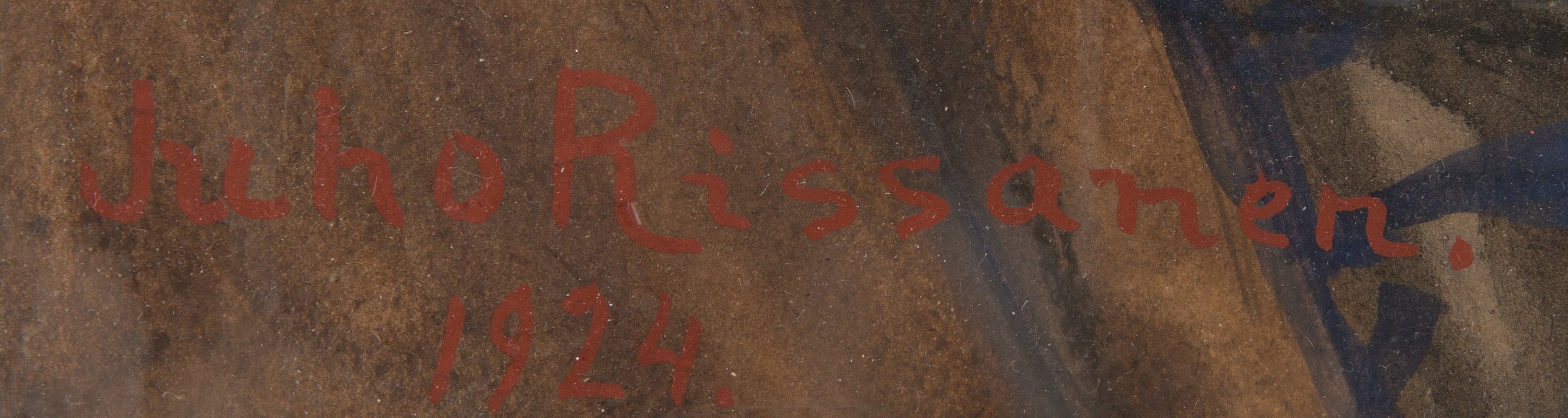 Juho Rissanen | Man with a pipe (1924) | MutualArt