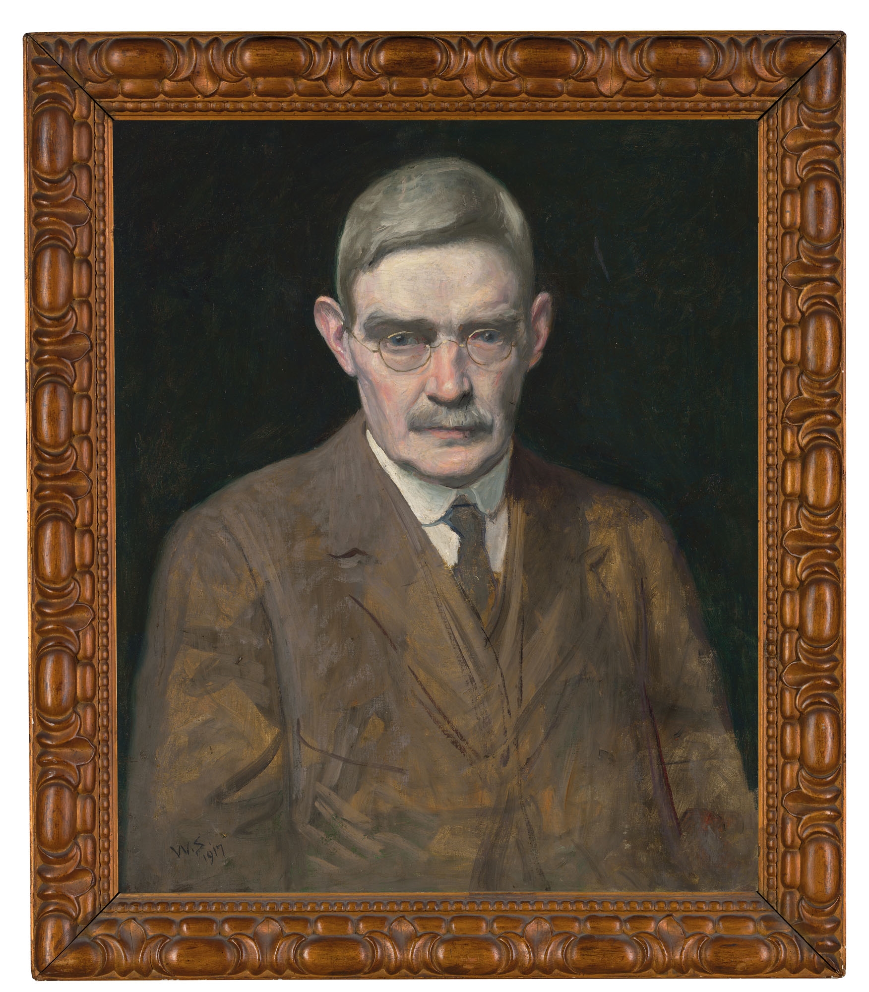 William Strang | Self Portrait (1917) | MutualArt