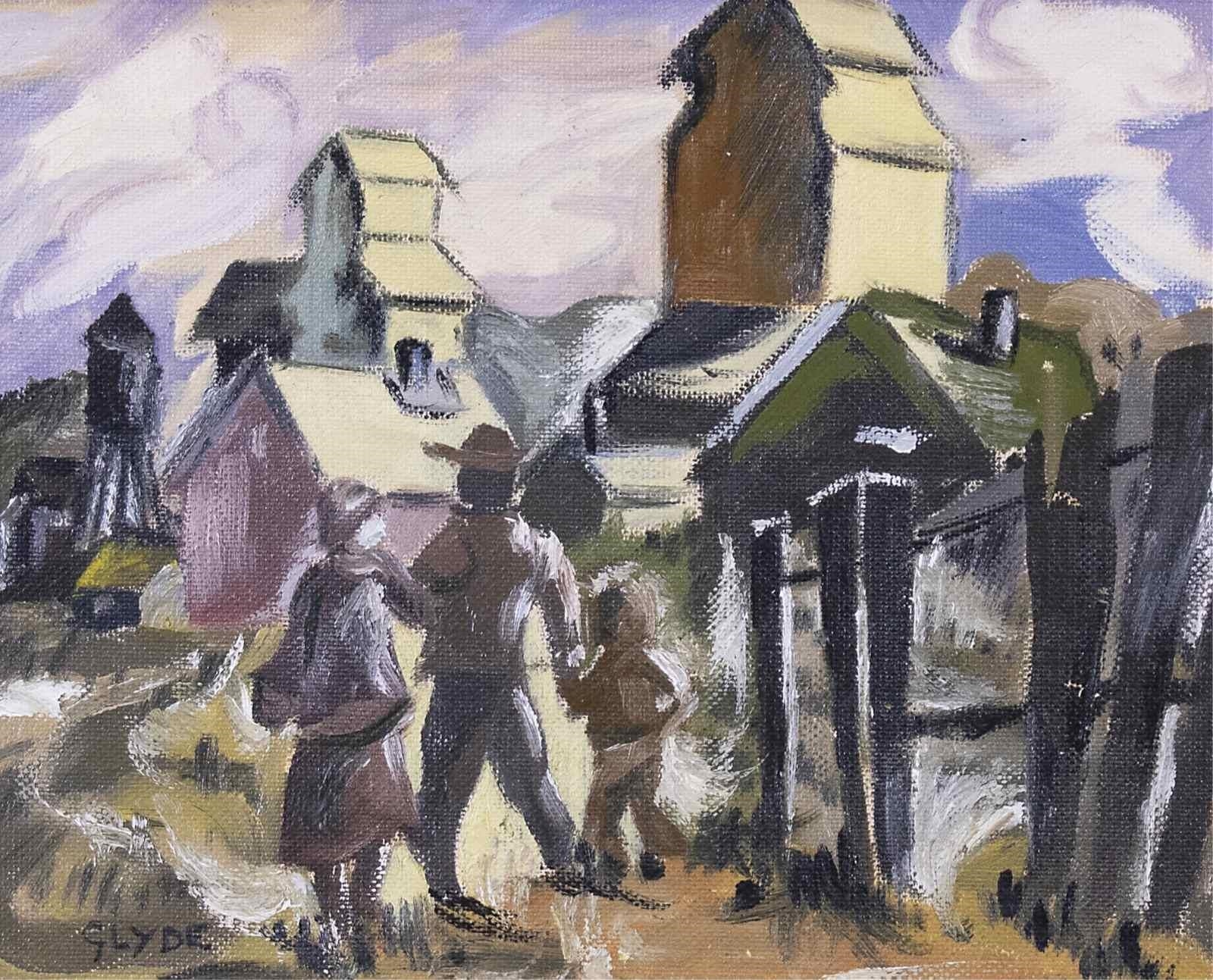 Henry George Glyde | ROSEBUD ALBERTA (1945) | MutualArt