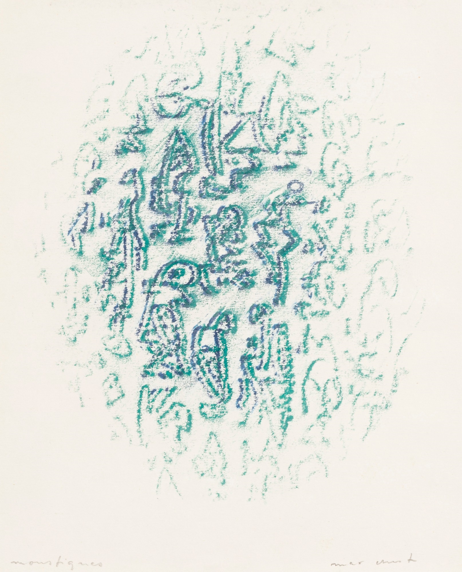 Max Ernst | Moustiques (1965) | MutualArt