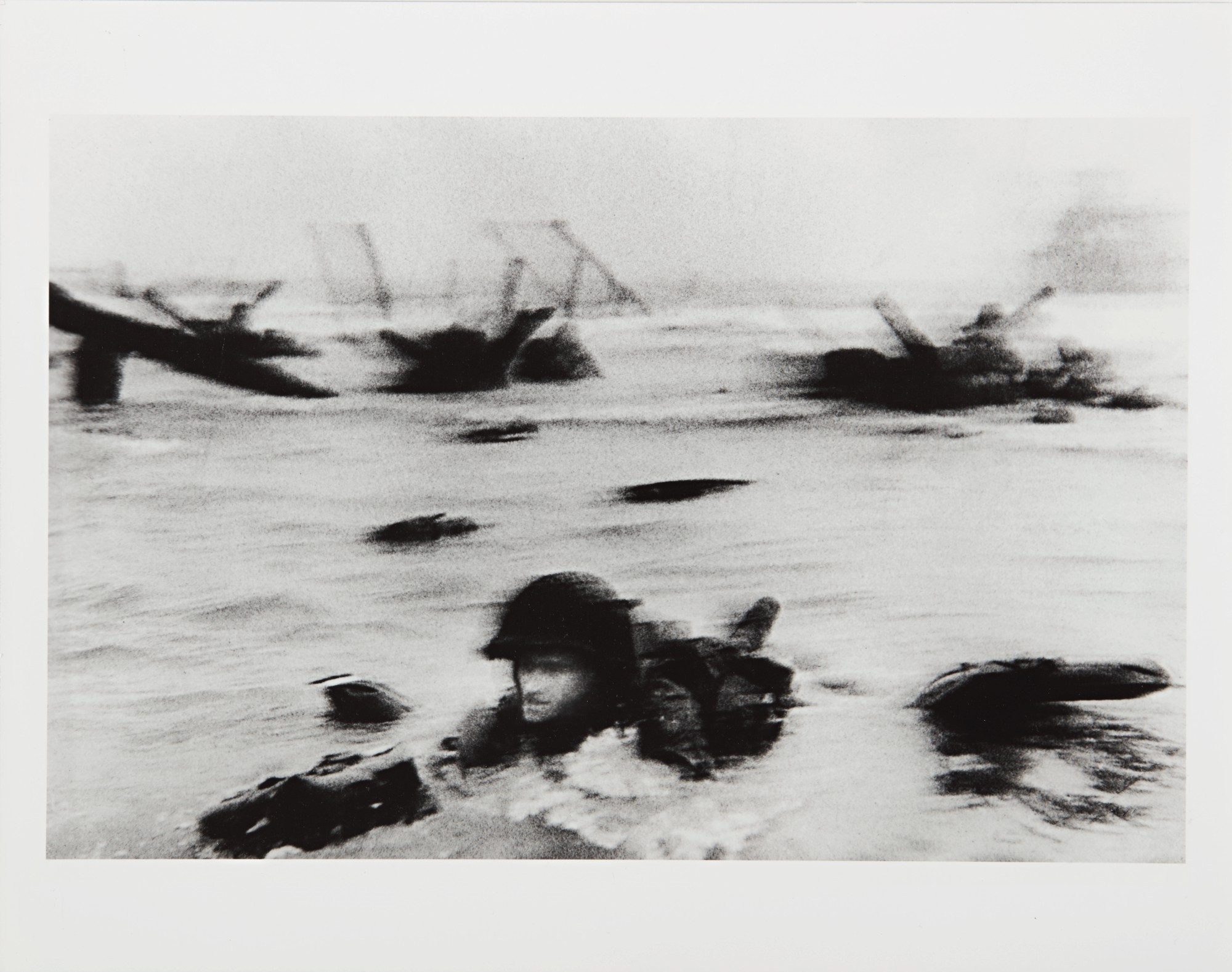 Robert Capa | D-Day Landing on Omaha Beach, Normandy (1944) | MutualArt