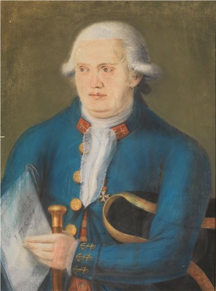 British School, 18th Century | PORTRAIT OF ADMIRAL (1787) | MutualArt