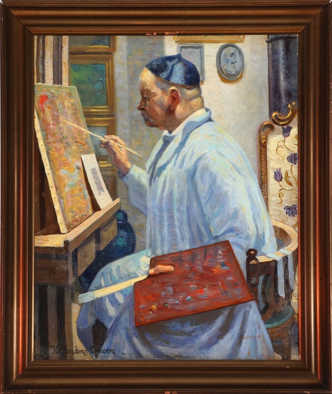 Kristofer Sinding-Larsen | The painter | MutualArt