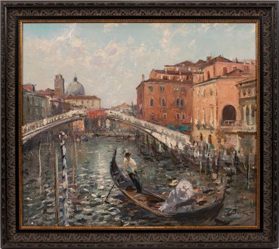 Hans Becker | VENICE CANAL | MutualArt