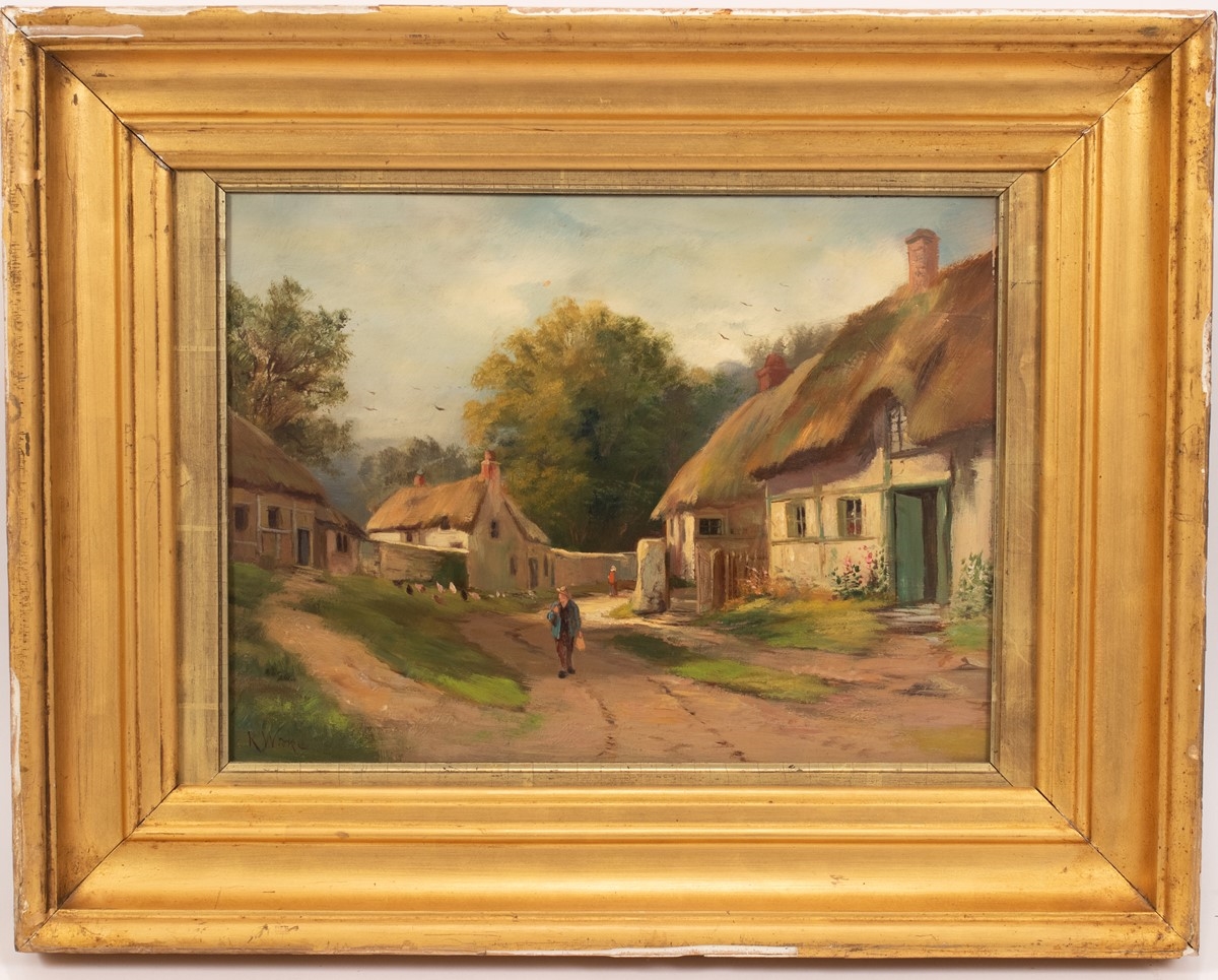 R. Ward | VILLAGE PATHWAY | MutualArt