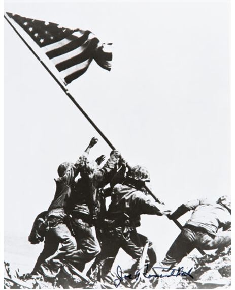 Joe Rosenthal | Raising the Flag on Iwo Jima (1945) | MutualArt