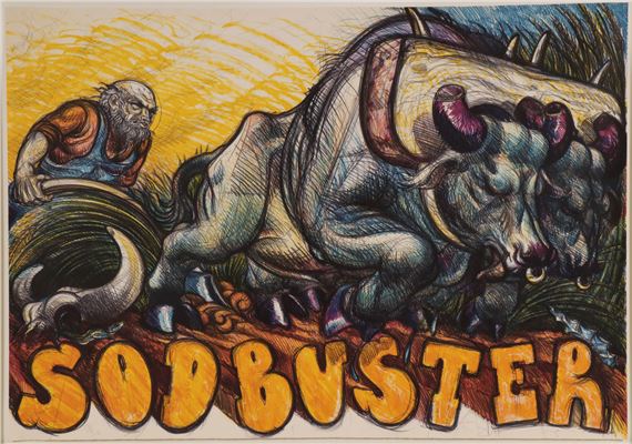 Luis Jiménez | Sodbuster (1983) | MutualArt