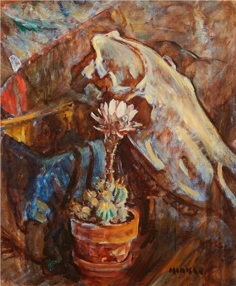 Clarence Hinkle | Still Life with Cactus | MutualArt