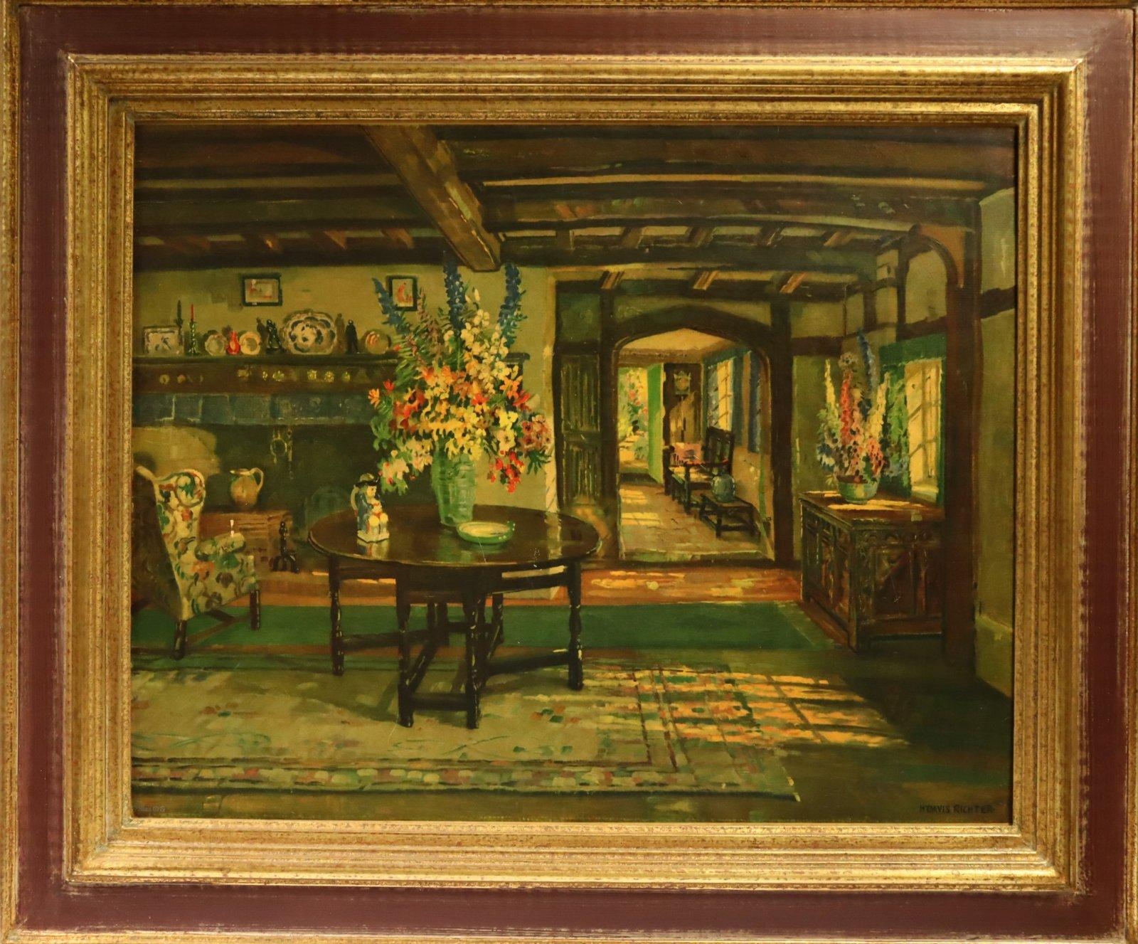 Herbert Davis Richter | Intérieur aux fleurs | MutualArt