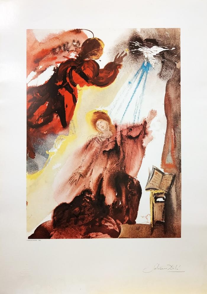 Salvador Dalí | The Annunciation (1964) | MutualArt