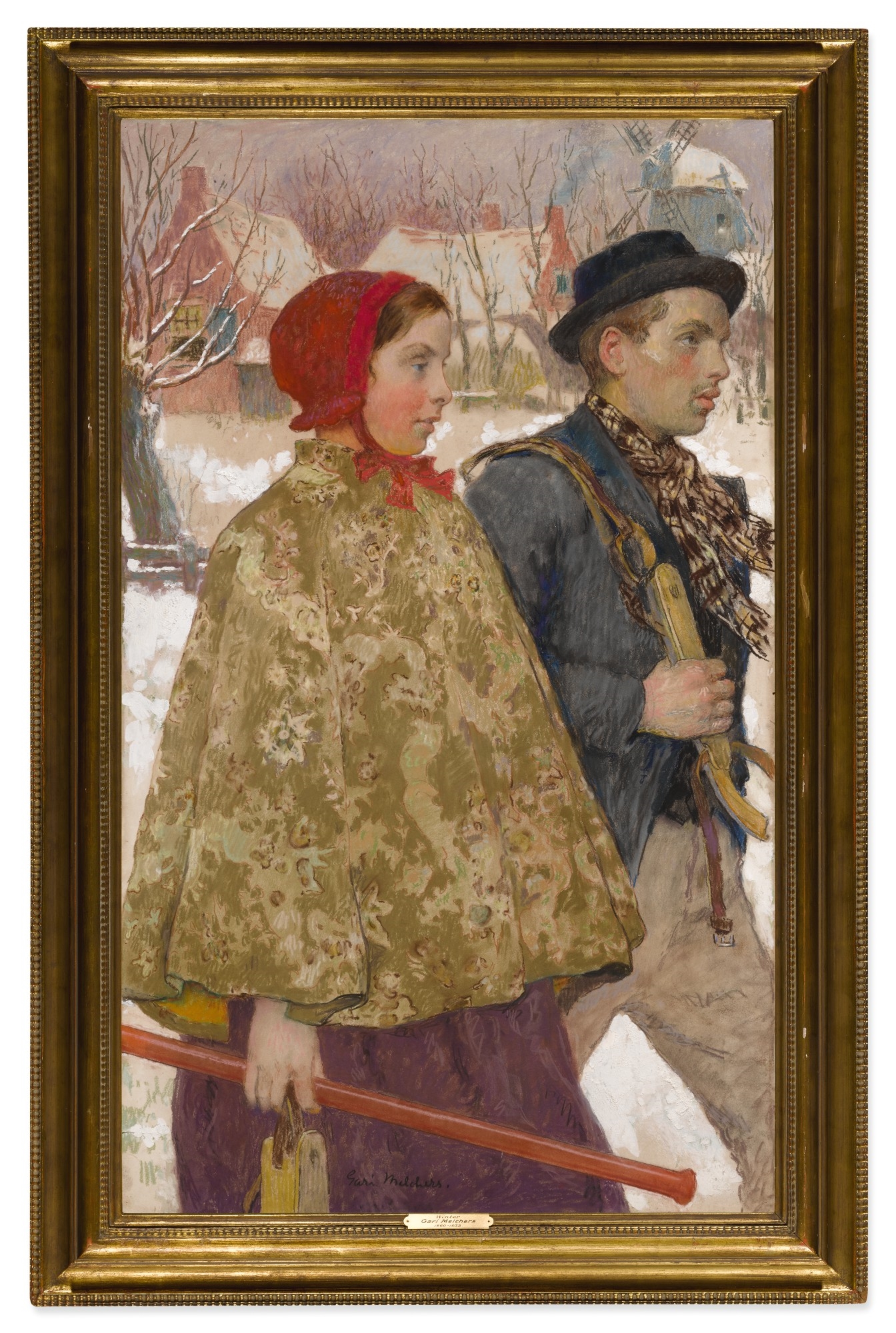 Gari Melchers | Winter | MutualArt