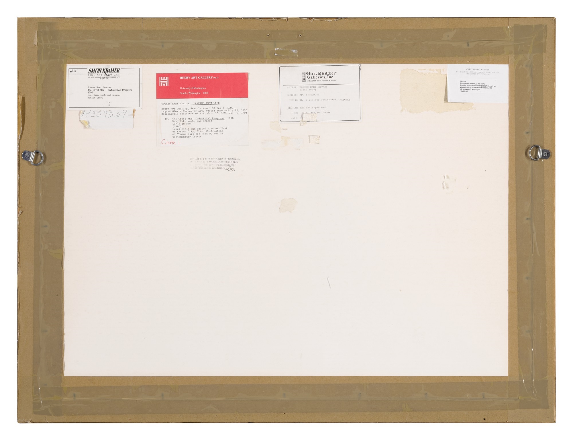 Thomas Hart Benton‏ | The Civil War–Industrial Progress (33) | MutualArt