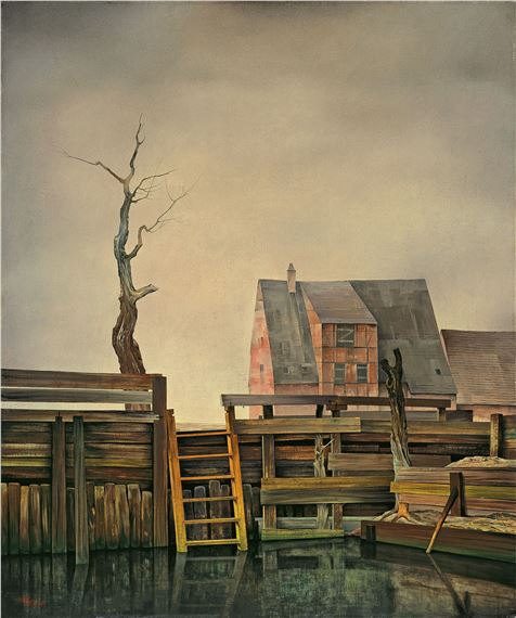 Franz Lenk | Altes Wehr (1930) | MutualArt