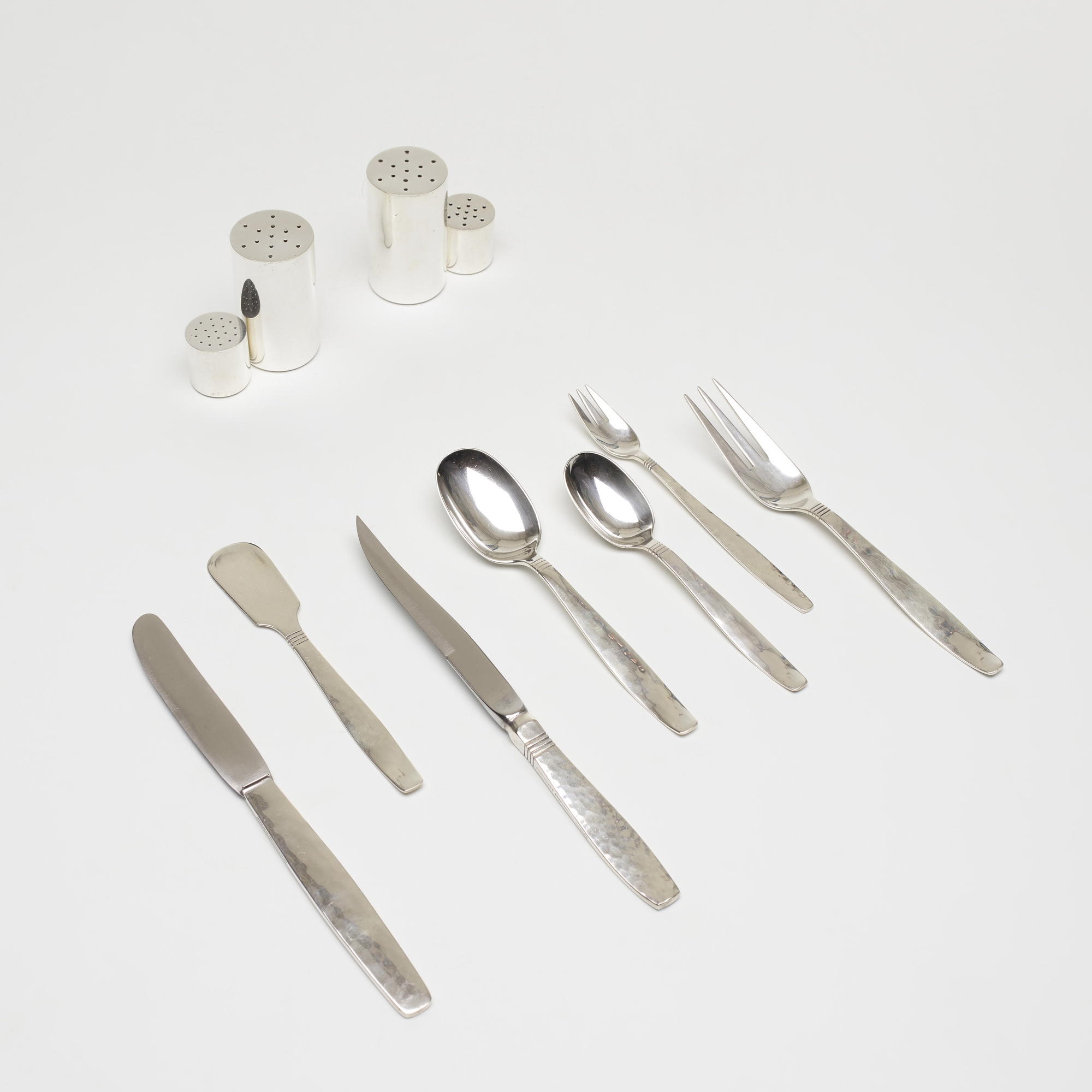 Allan Adler | Swedish Modern silverware (Circa 1969) | MutualArt