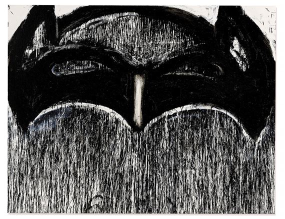 Joyce Pensato | Sunset Batman (2016) | MutualArt