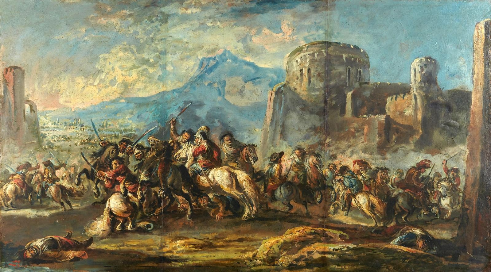 Francesco Simonini | Scène de bataille | MutualArt