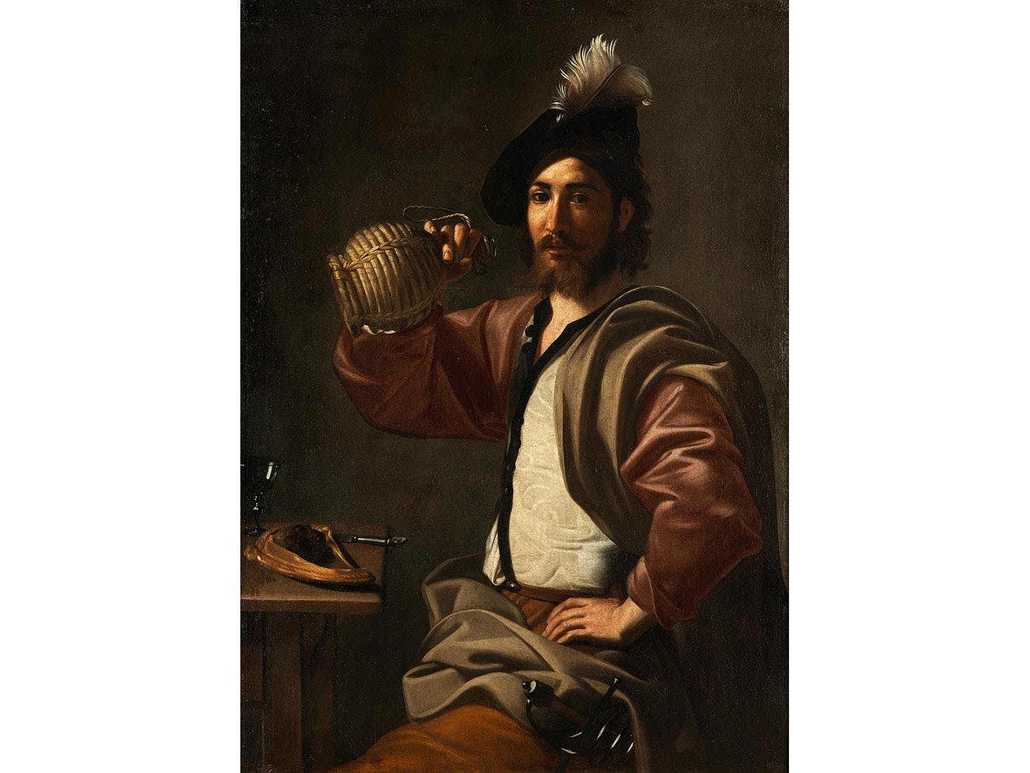 Nicolas Tournier | La Charité romaine | MutualArt