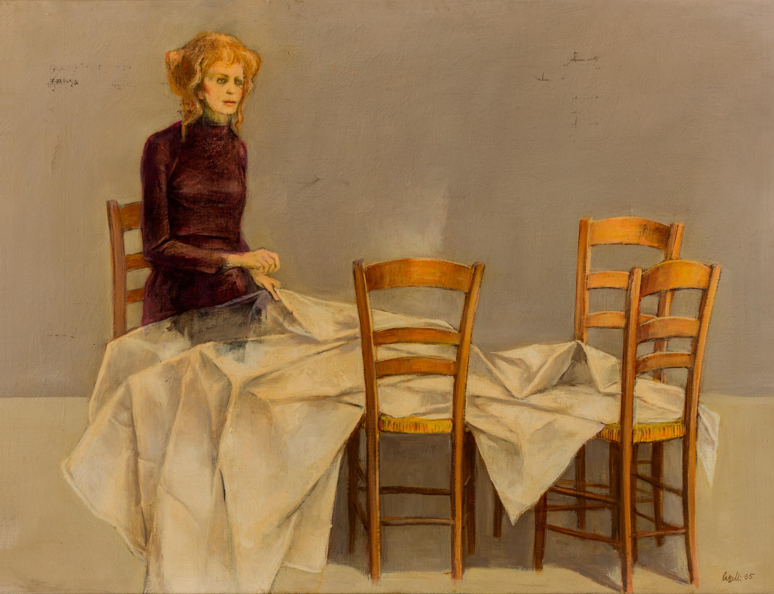 Giovanni Cappelli | Figura alienata (1985) | MutualArt