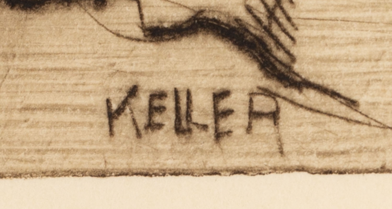 Rudolf Keller | Królewicz z teki Erotische Märchen | MutualArt