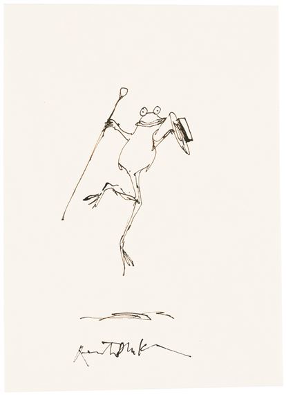 Quentin Blake | The Dancing Frog (2019) | MutualArt