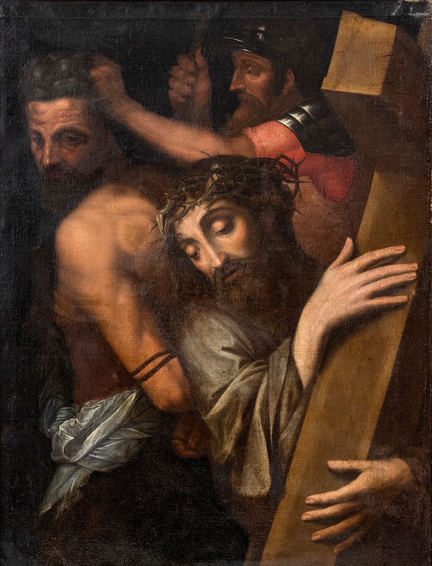 Flemish School, 16th Century | Christ carrying the Cross | MutualArt