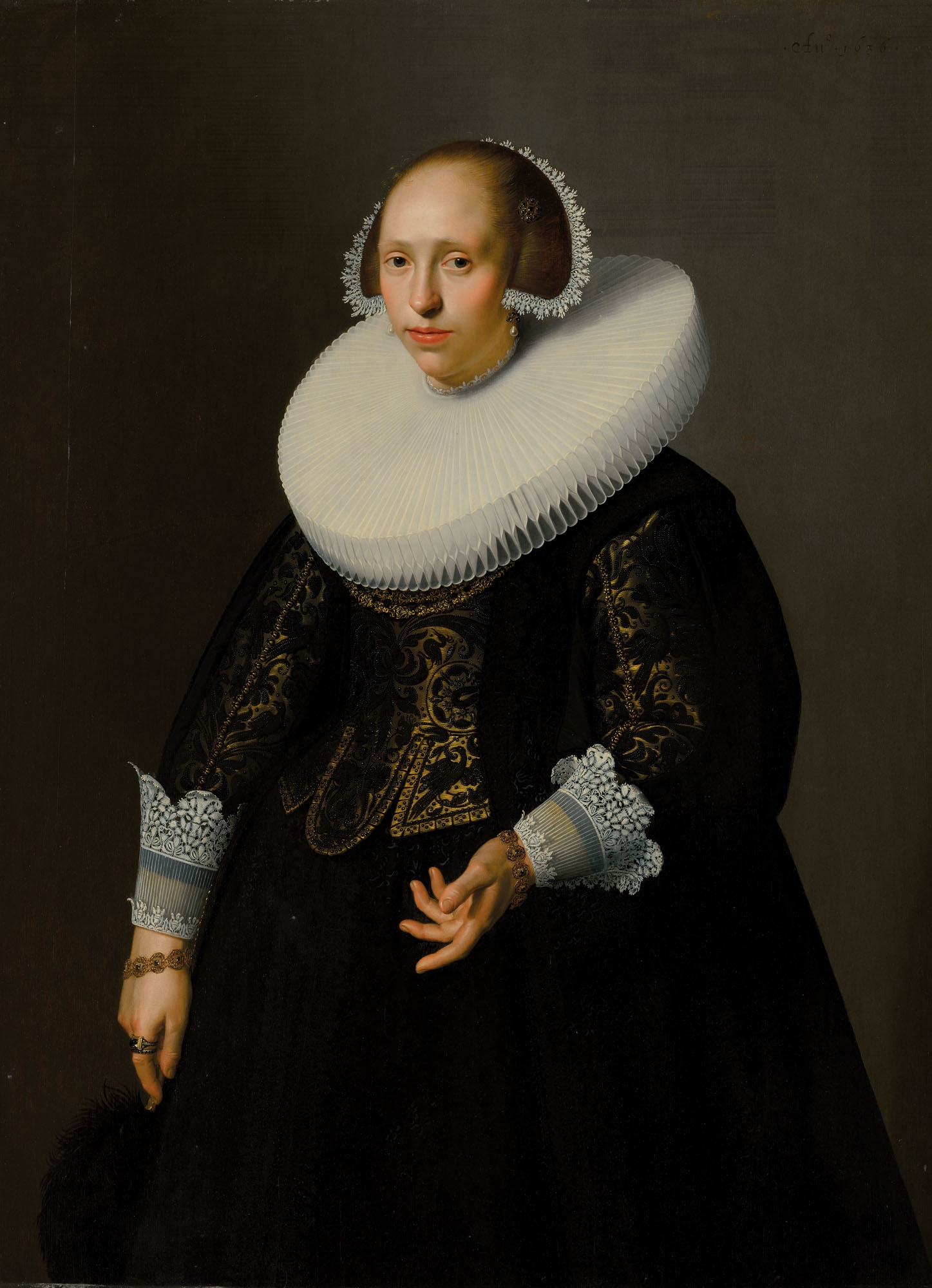 Nicolaes Eliasz. Pickenoy | Portrait of a gentleman, three-quarter ...