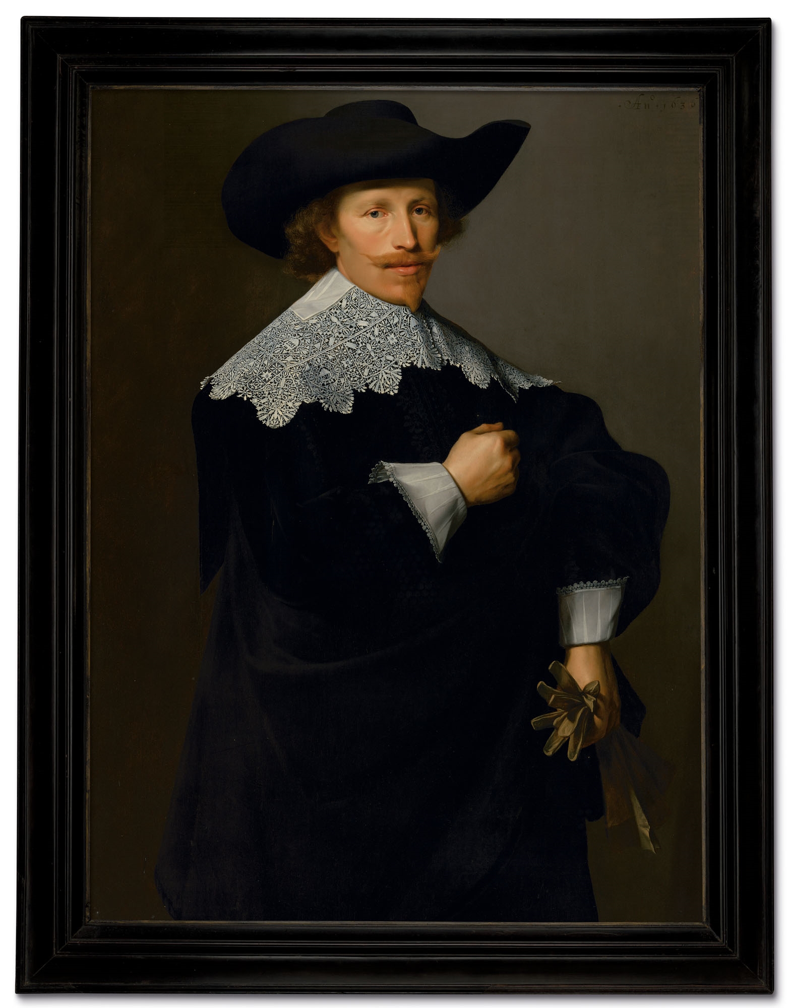 Nicolaes Eliasz. Pickenoy | Portrait of a gentleman, three-quarter ...