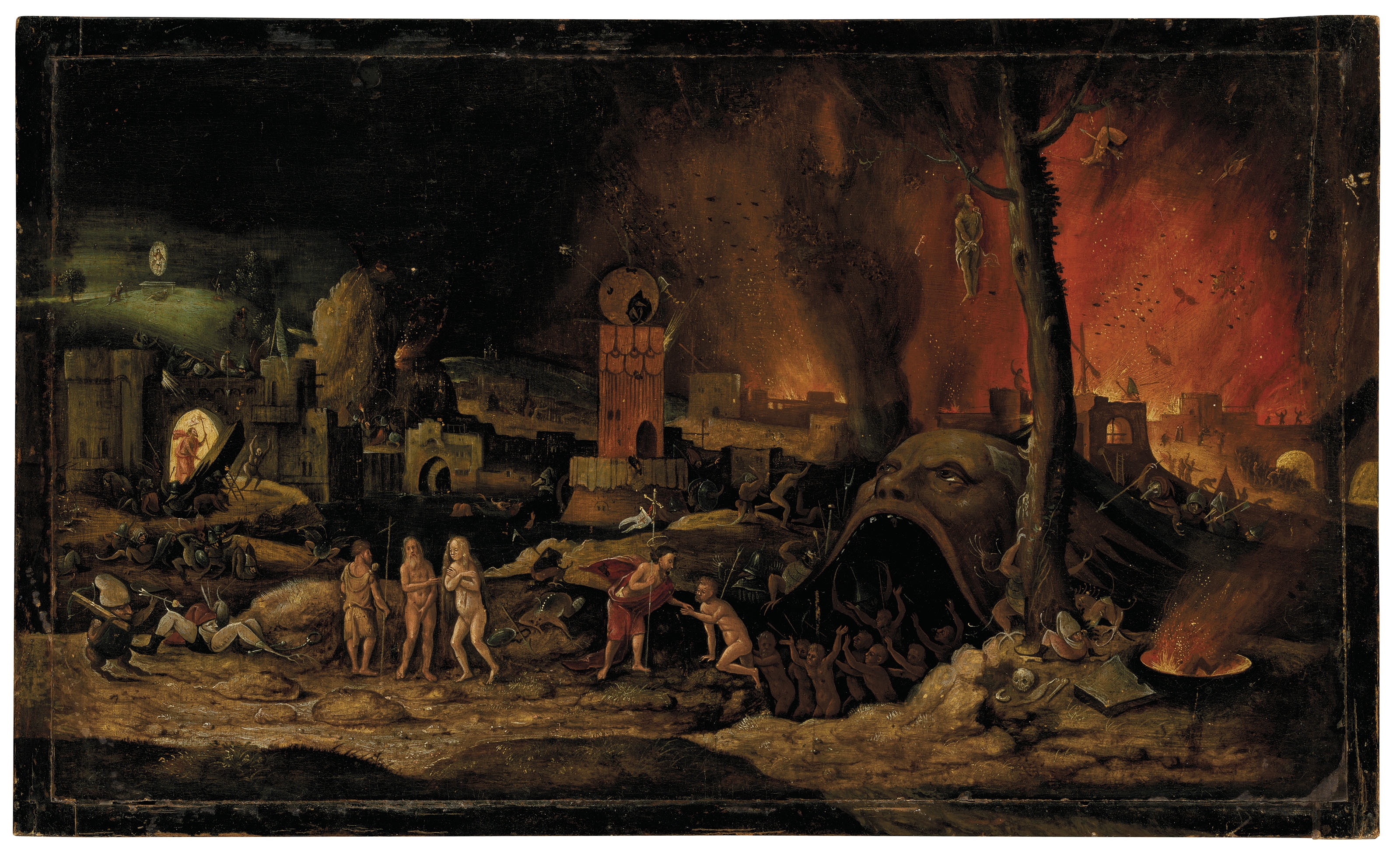 Bosch Hell Painting